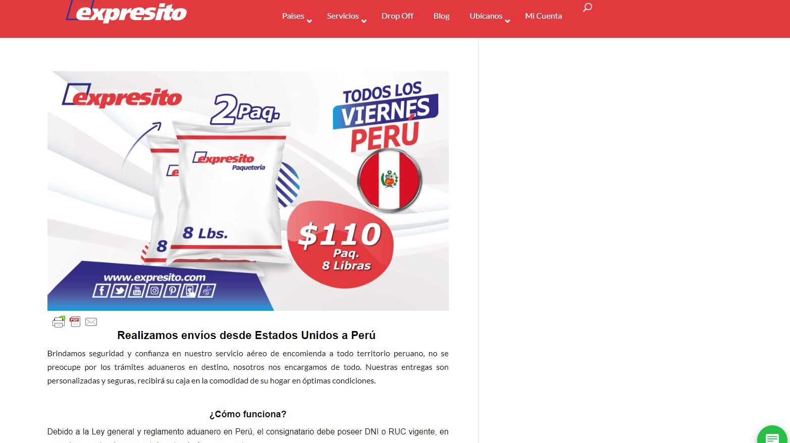 Las 6 Mejores Agencias De Courier De Estados Unidos A Perú